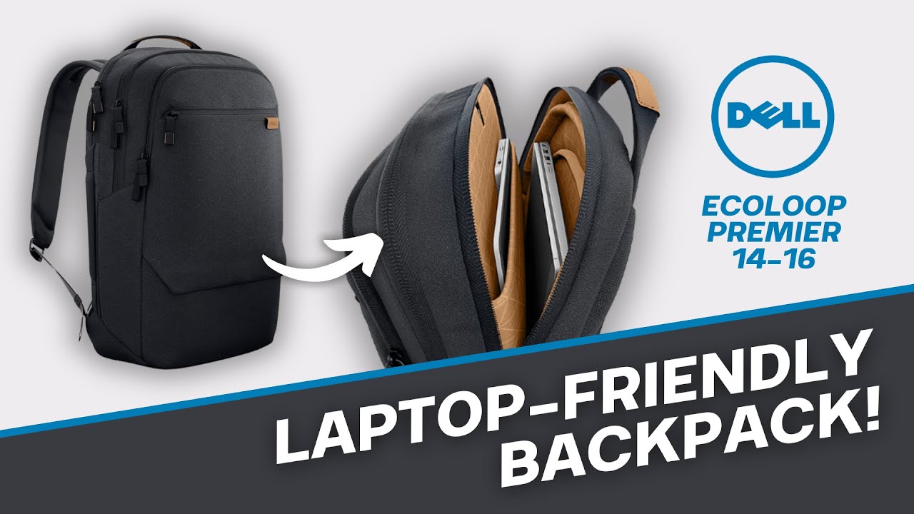 DELL Ecoloop Premier 14-16 Backpack (CP7625) - UNBOXING & OVERVIEW | TBTEK - YouTube