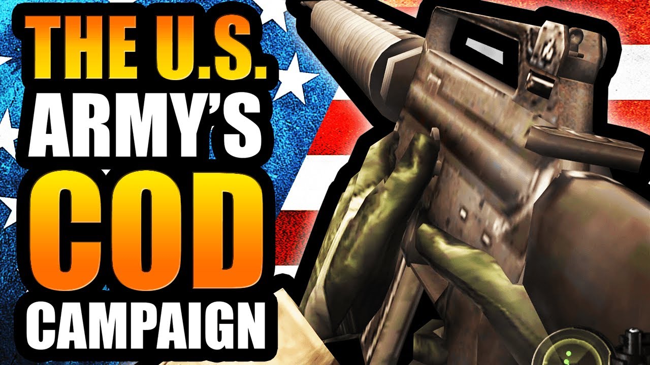 When the U.S. Army made their own Call of Duty Campaign - YouTube