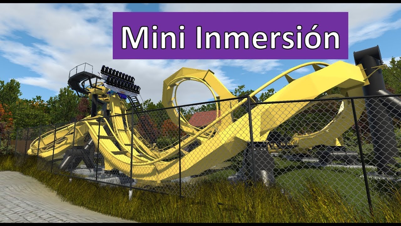 MINI INMERSIÓN (smallest Dive-coaster EVER!!) | No Limits 2 ...