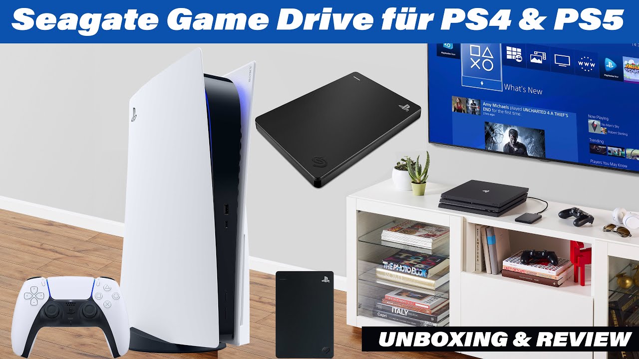 Seagate Game Drive für PlayStation 5 & PS4 Konsole | Seagate Game Drive ...