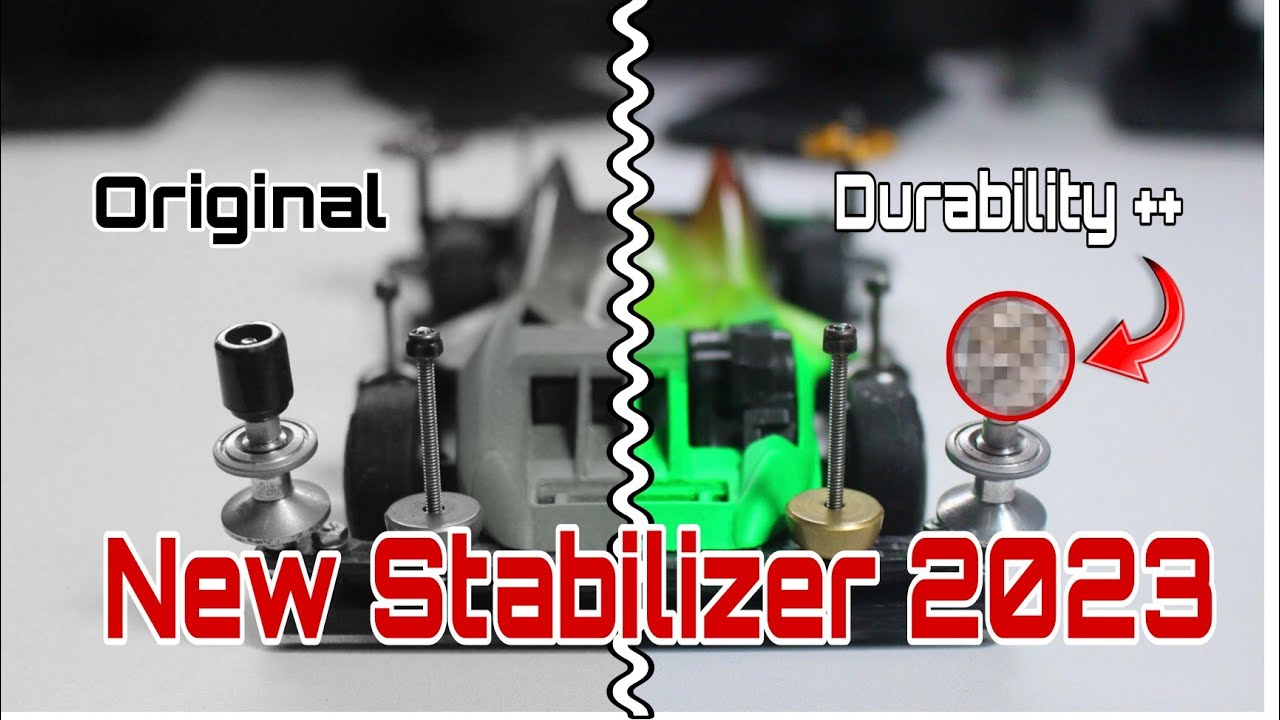 ミニ四駆 New Stabilizer tube 2023 mini4wd custom Tamiya open class - YouTube