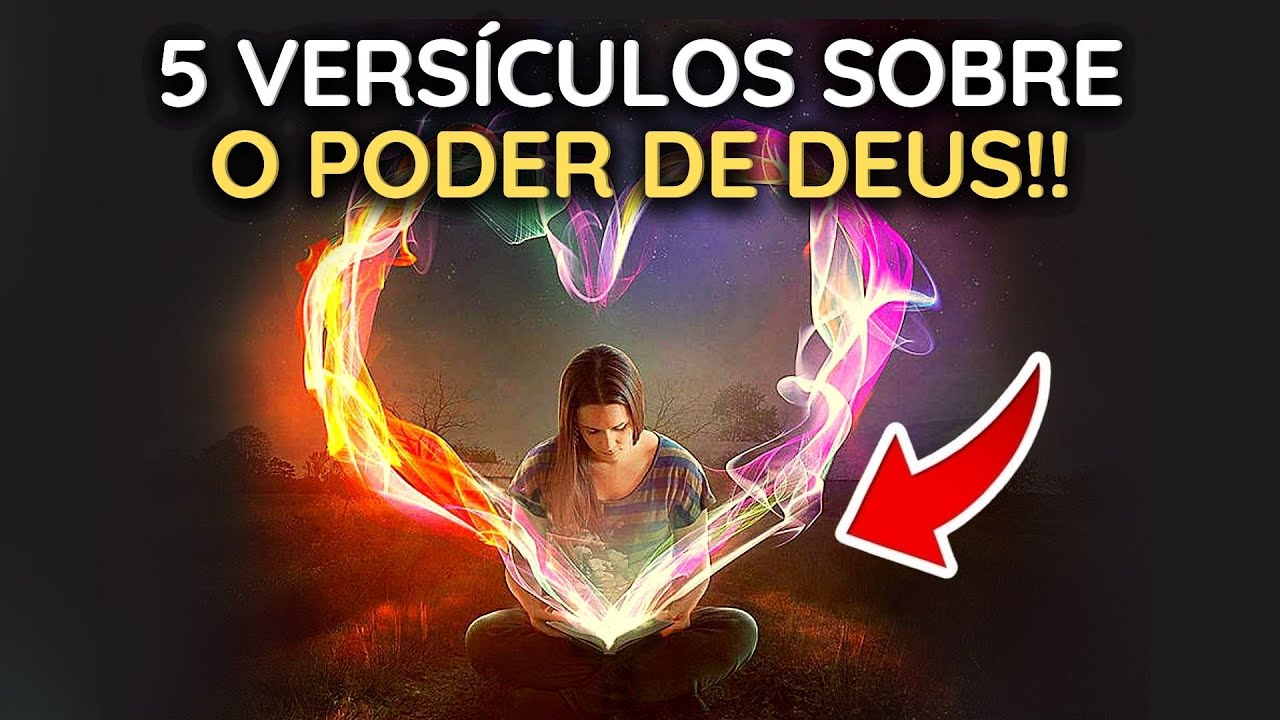 5 VERSÍCULOS SOBRE O QUANTO O PODER DE DEUS É ILIMITADO | Wellinton ...