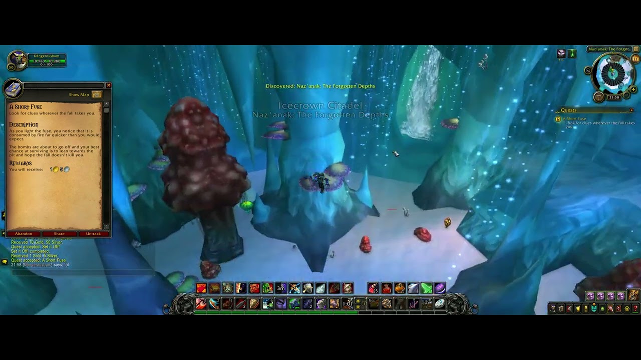 World of Warcraft: 53 A Short Fuse (Gameplay/Walkthrough) - YouTube
