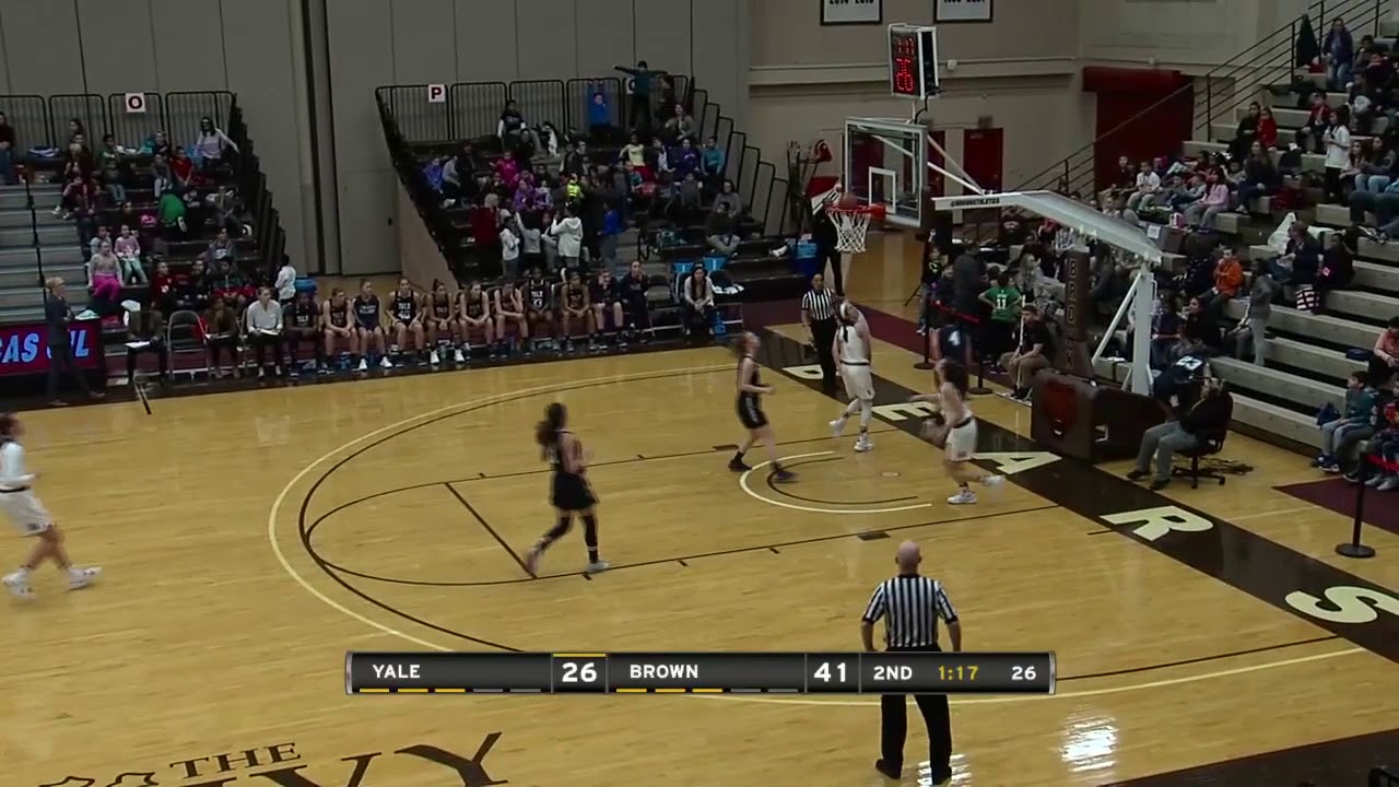 Brown holds off Yale behind Shayna Mehta's 37 points - YouTube