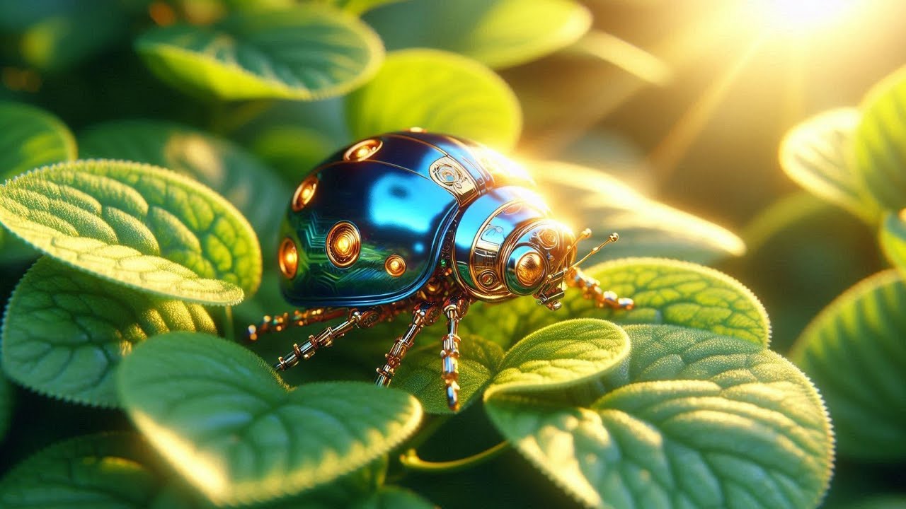 AI insect robot - YouTube