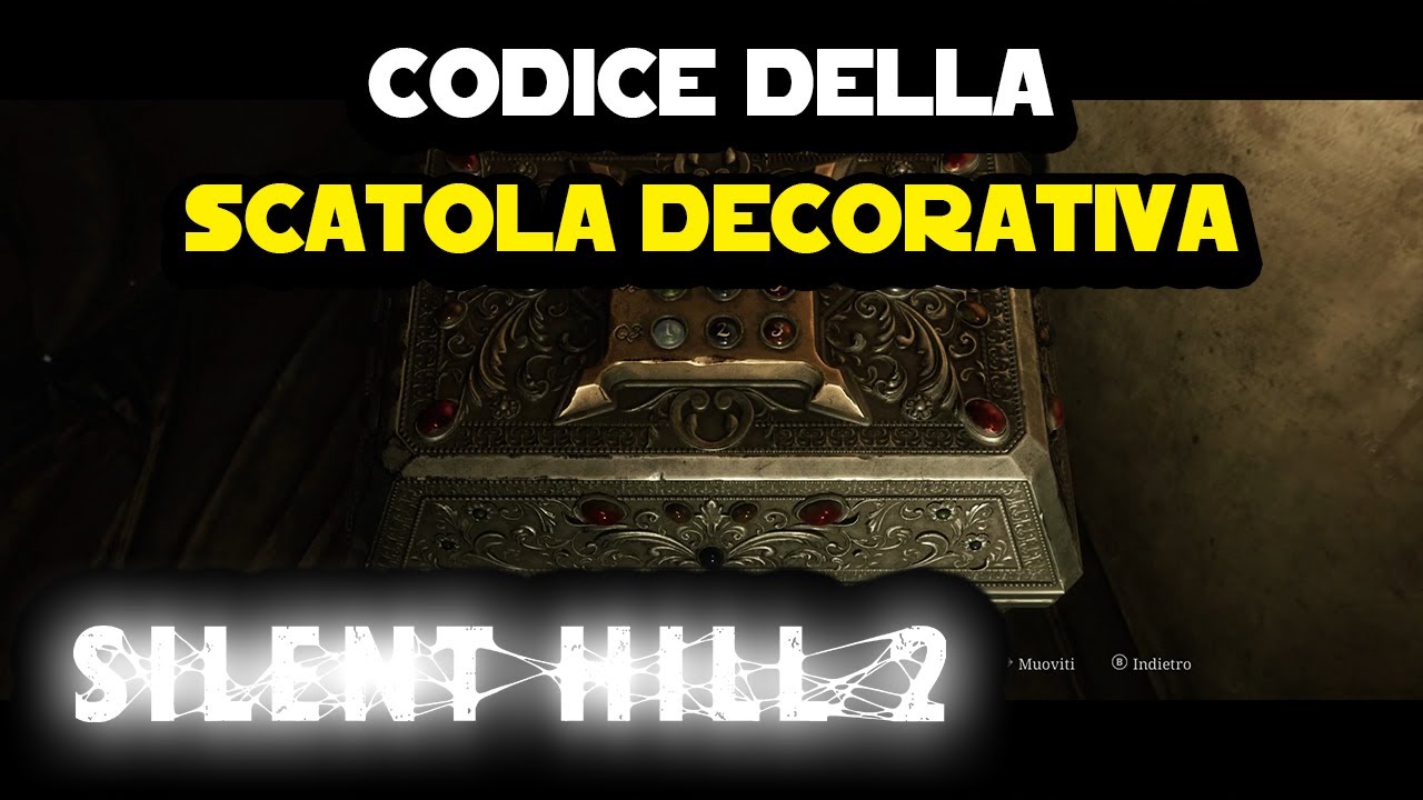 Ecco il codice della scatola decorativa su Silent Hill 2 Remake - YouTube