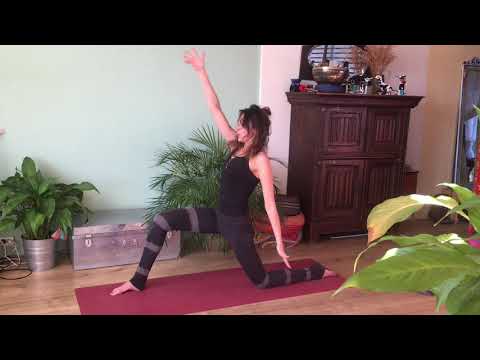 Yoga for opening your hips,tickling your core and stilling your mind