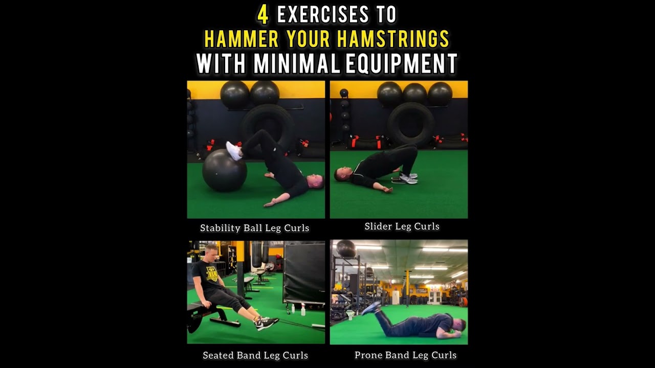 Hammer those Hamstrings with Minimal Equipment. - YouTube