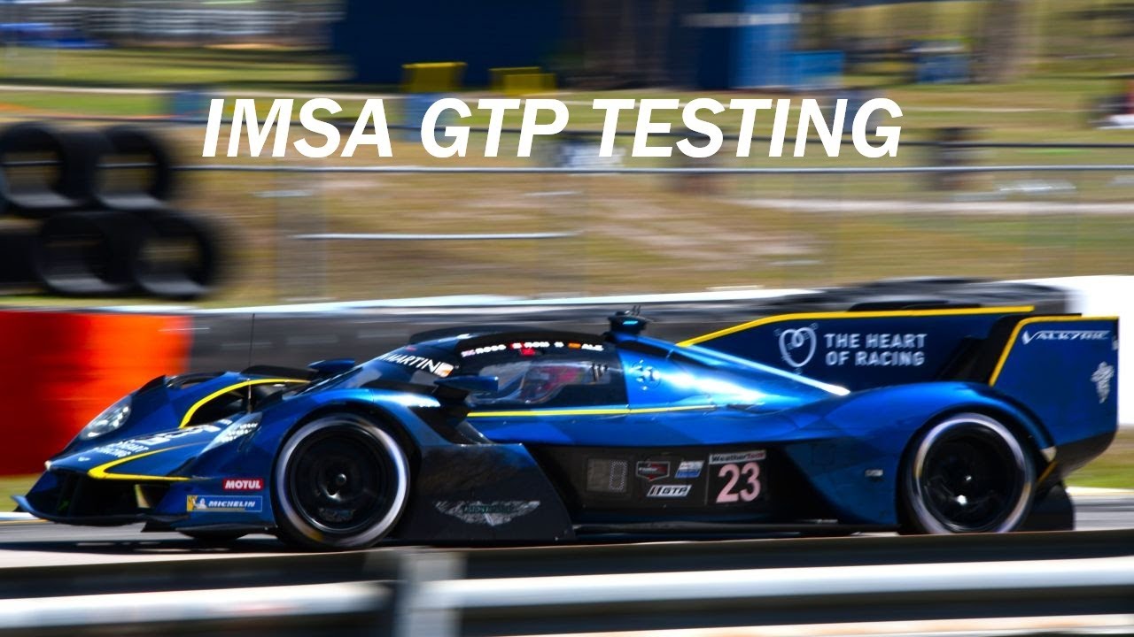 IMSA 2026 Michelin Tire Test at Sebring - YouTube