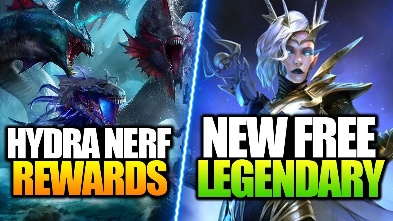 NEW HYDRA Rewards & Changes + New Free Legendary Champion | Raid Shadow ...