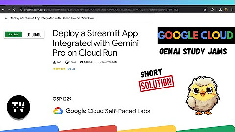 Develop GenAI Apps with Gemini and Streamlit - YouTube