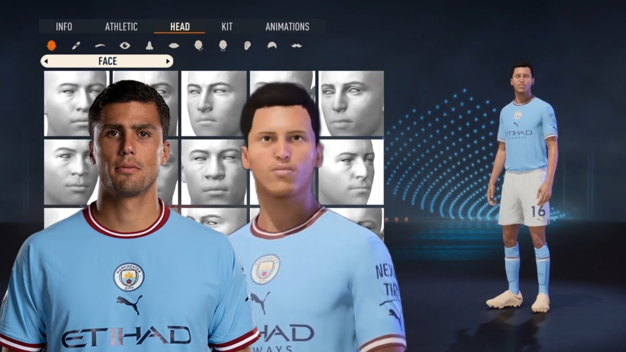 FIFA 23 | How To Create Rodri 🇪🇸 - YouTube