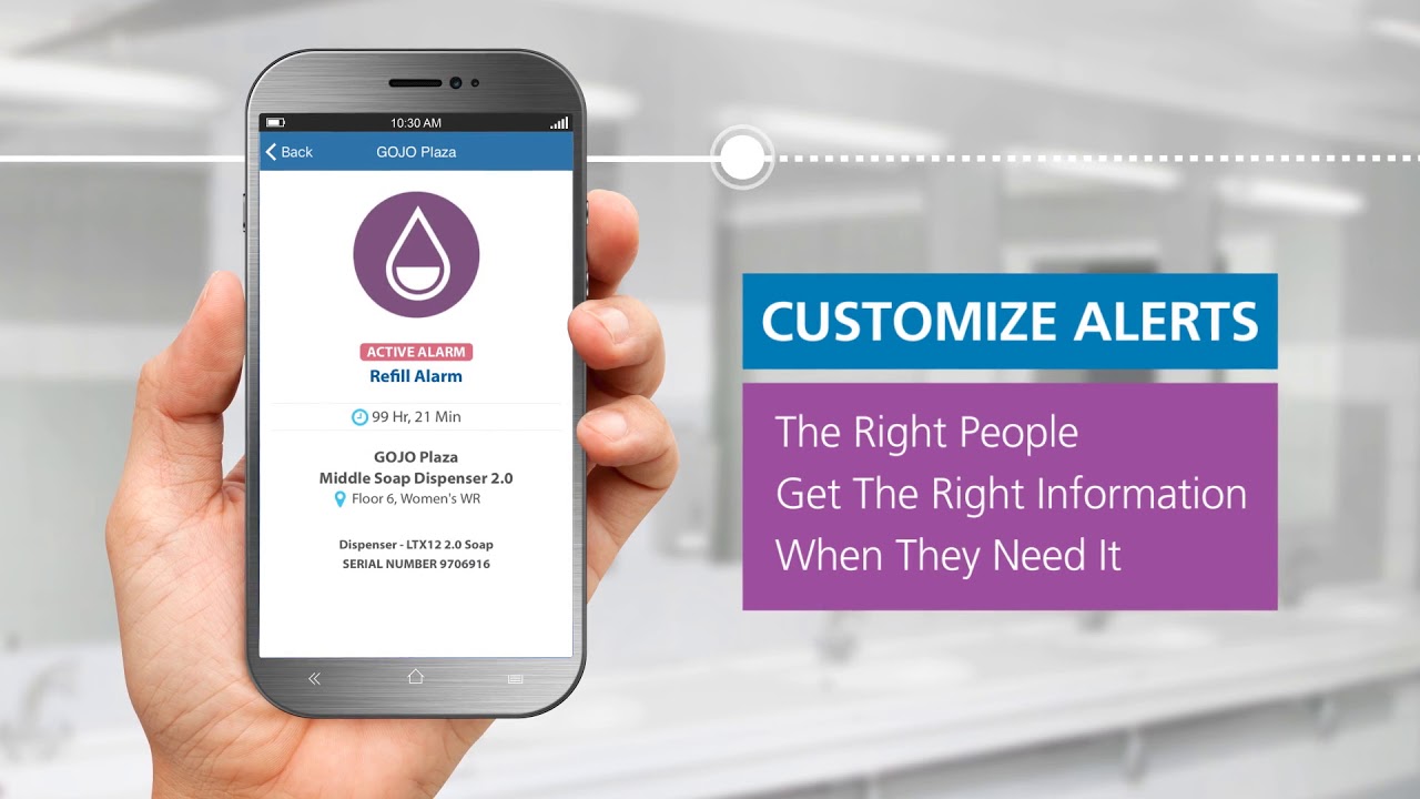 GOJO SMARTLINK™ Service Alerts - YouTube