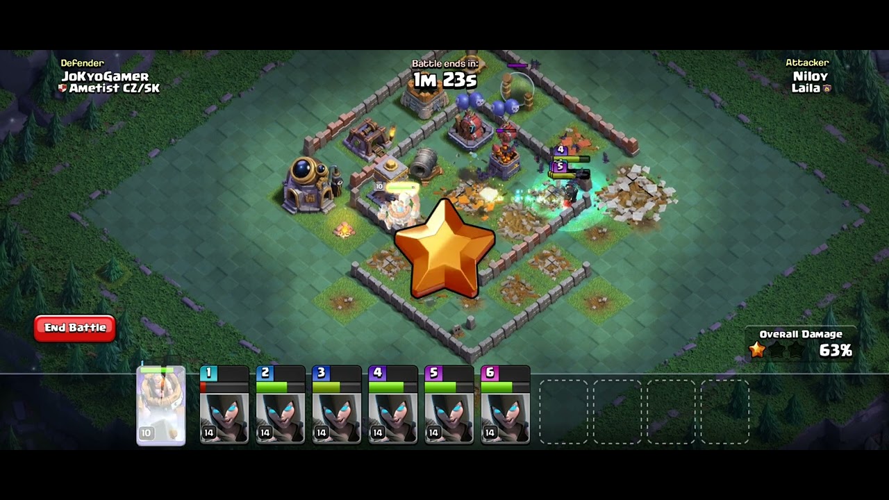 Clash of clans builder battle part 1 || Coc 2024 - YouTube