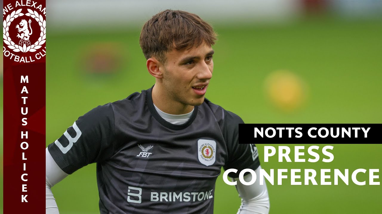 PRESS CONFERENCE | Matus Holicek Ready For Notts County Test - YouTube