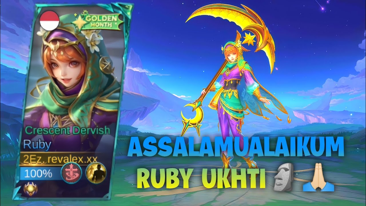 REVIEW SKIN RUBY UKHTEA TEMA RAMADHAN YANG EFEKNYA IJO" LUMUT - YouTube