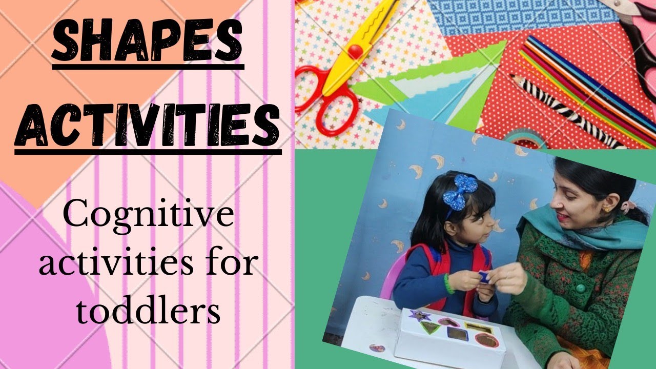 Shapes activities for kindergarten | Cognitive activities for 3-4 years ...