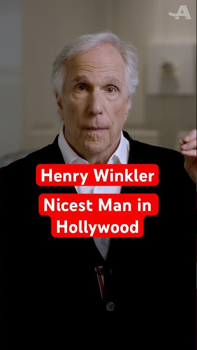 The Fonz actor Henry Winkler is the nicest man in Hollywood - YouTube