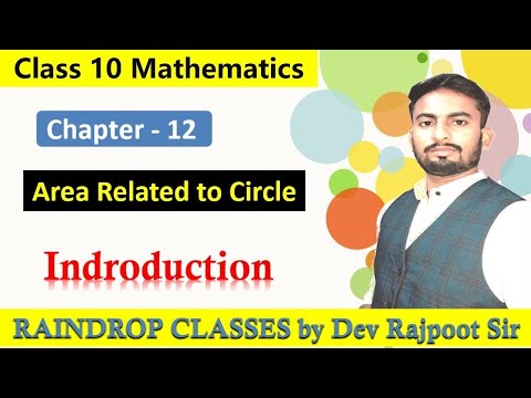 class 10 maths chapter 12 area related to circle by dev rajpoot sir - YouTube