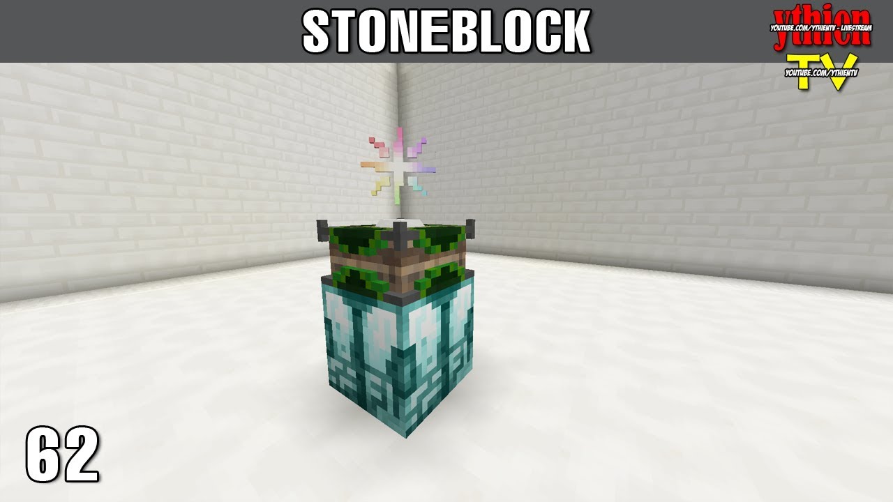 StoneBlock 62 - Chế Tạo Infinity Catalyst - YouTube