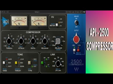 API 2500 - Compressor - YouTube