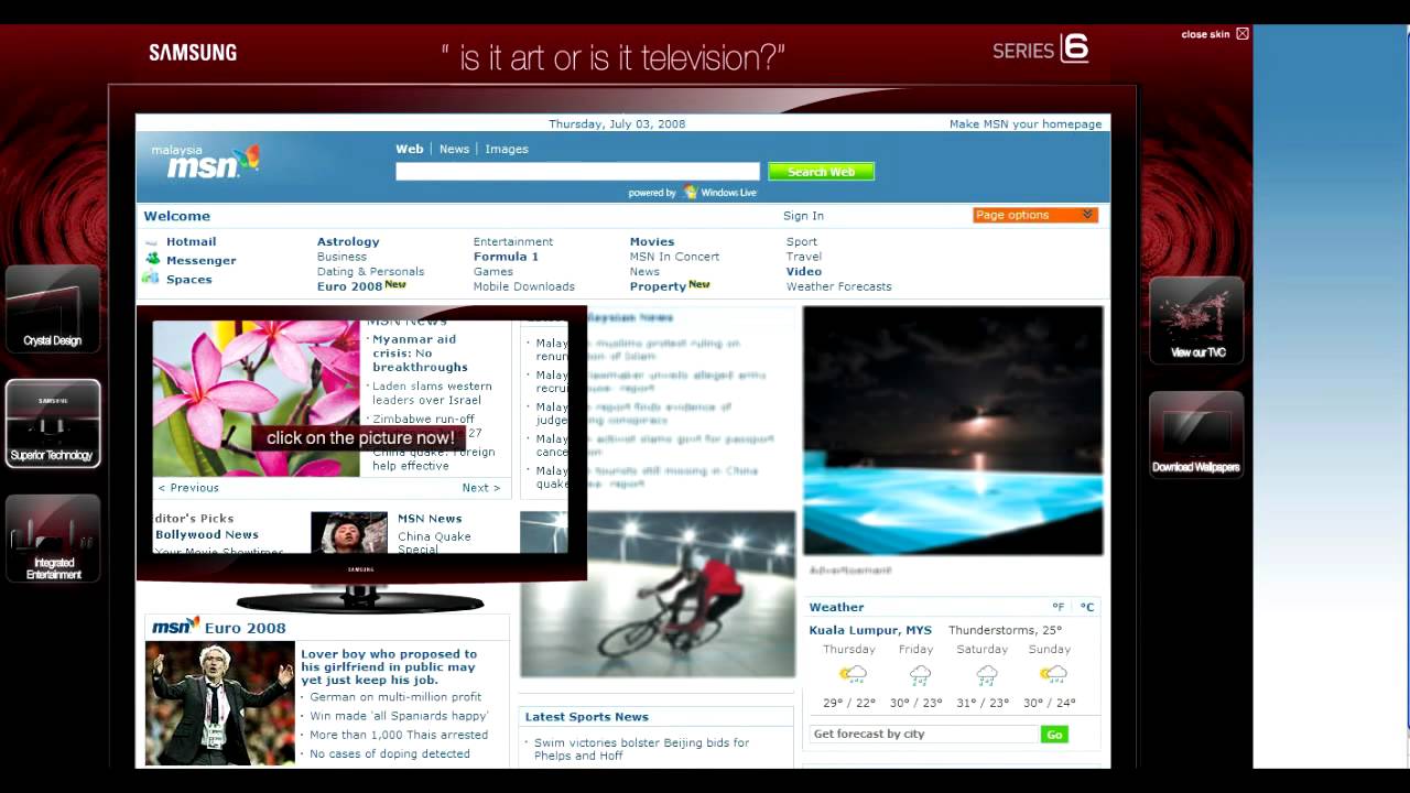 Samsung 6 - MSN Online Banner - YouTube