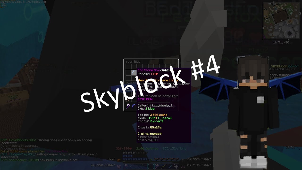 END STONE BOW SKYBLOCK #4 - YouTube