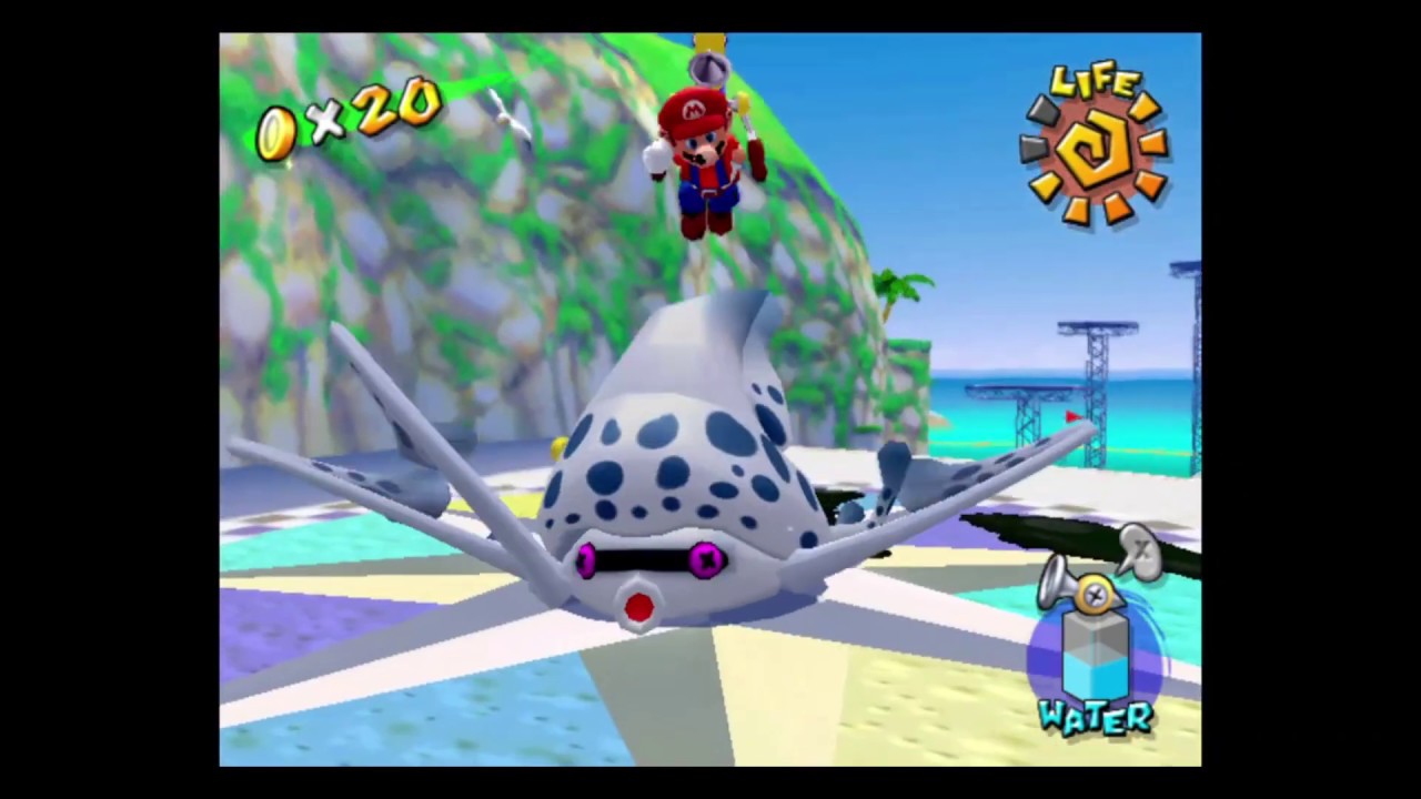 Mario fait plein de fail / Super Mario Sunshine #2 - YouTube