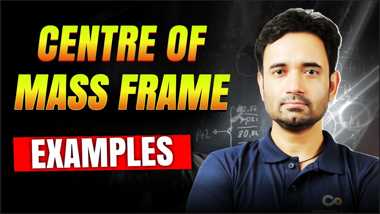 Centre of Mass Frame - Examples | ABJ Sir - YouTube
