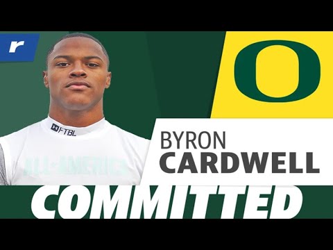 Byron Cardwell Commits to Oregon - YouTube