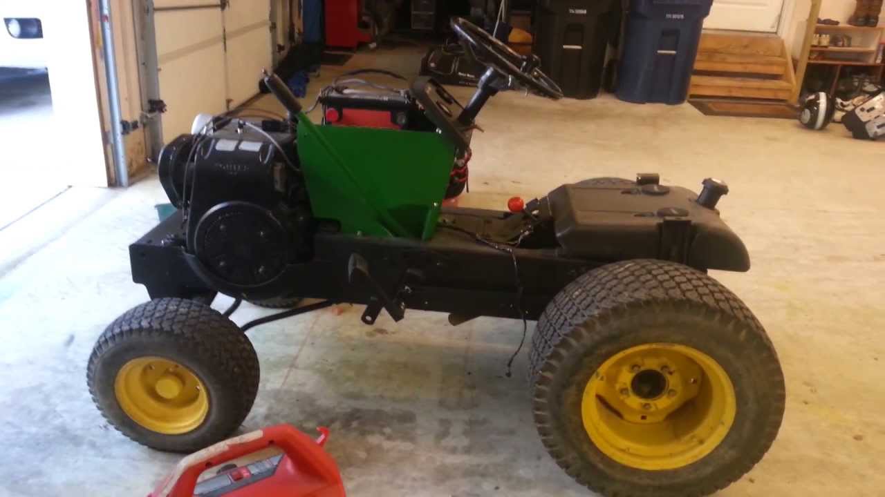 Getting Ready to Finish the John Deere 210 - YouTube
