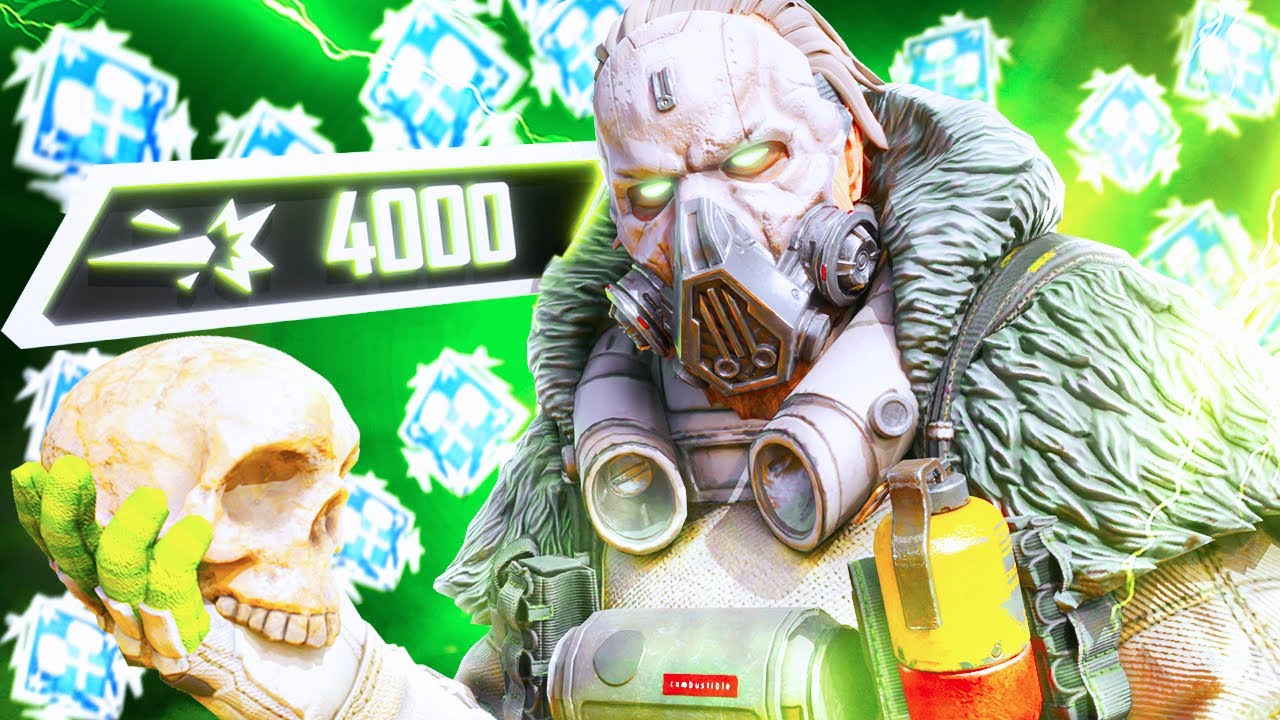 Unlocking Caustic 4,000 Damage Badge (Apex Legends) - YouTube
