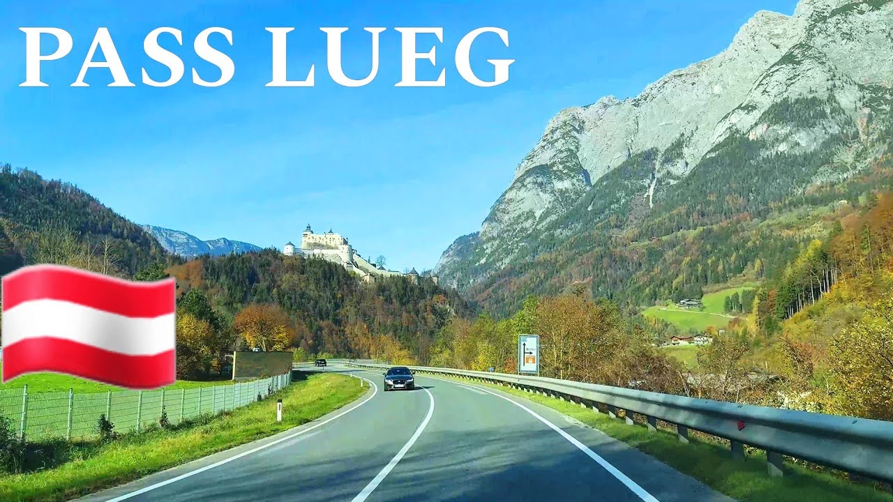 Pass Lueg Salzburg Austria, Wonderful Driving Road in Salzburg Austria ...