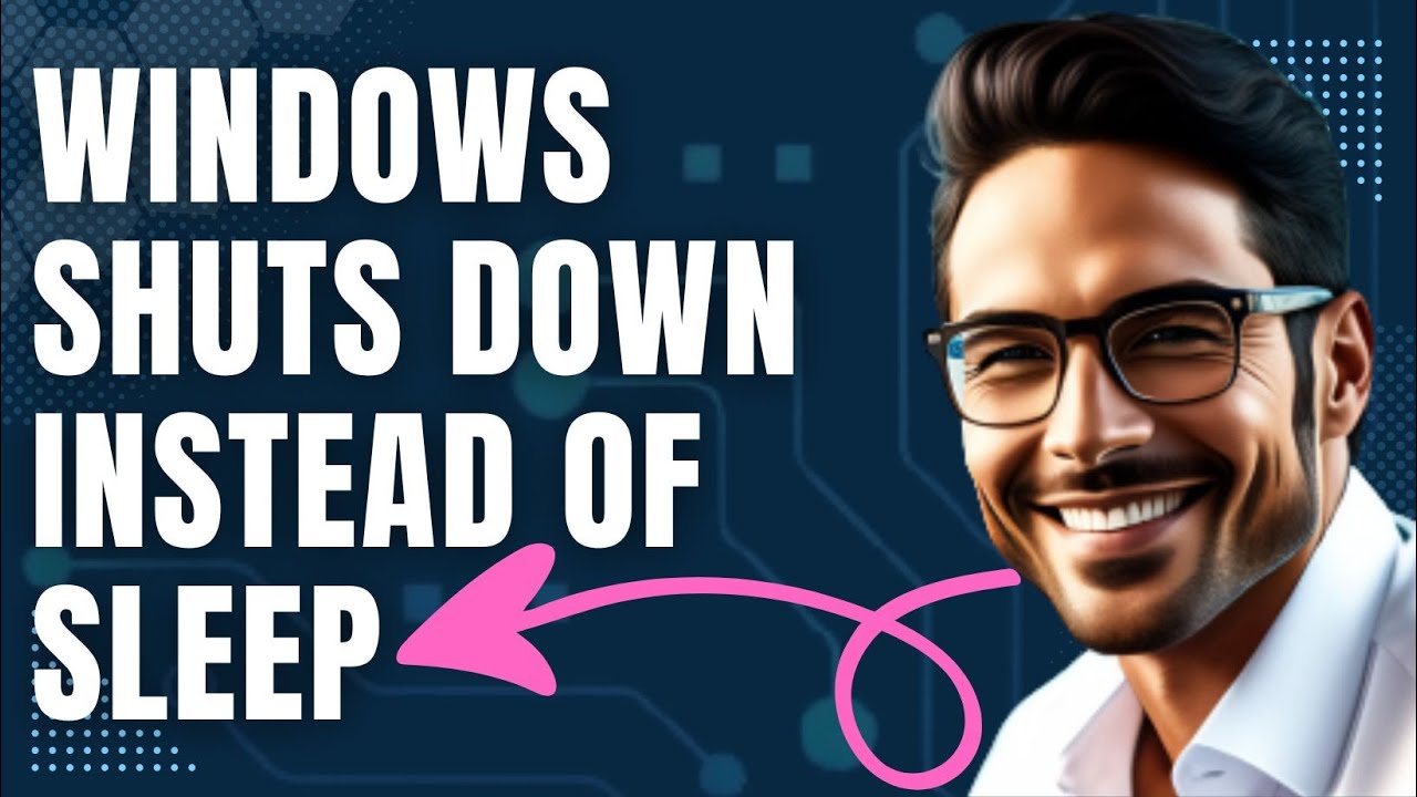 How To Fix Windows Shuts Down Instead Of Sleep - YouTube