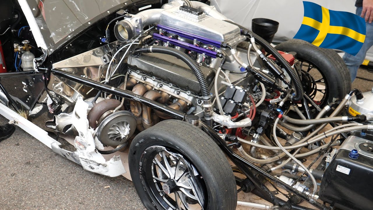 Swedish V8 Dragracing Cars 2020 - YouTube