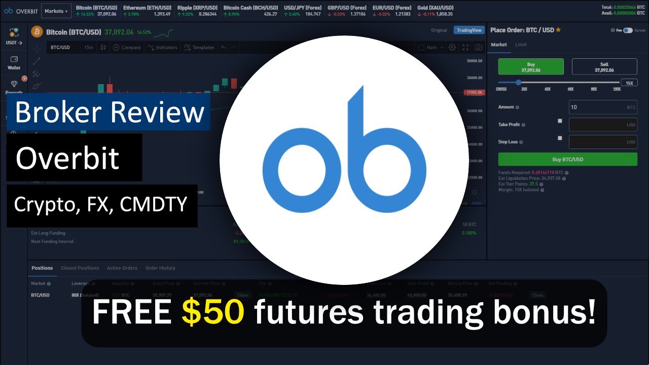Overbit Review 2021 | Trade Crypto & FX with BTC | $50 BONUS - YouTube