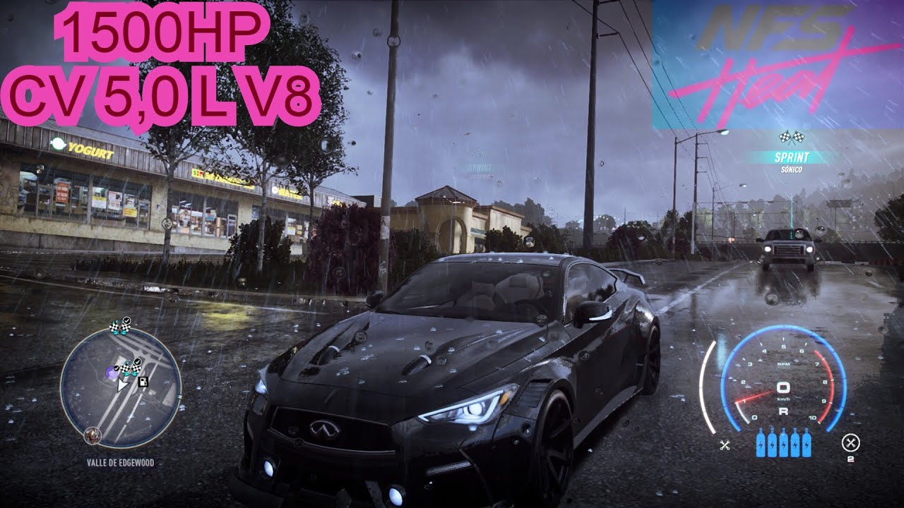 need for speed heat tuning gameplay infiniti Q60S (2017) - YouTube