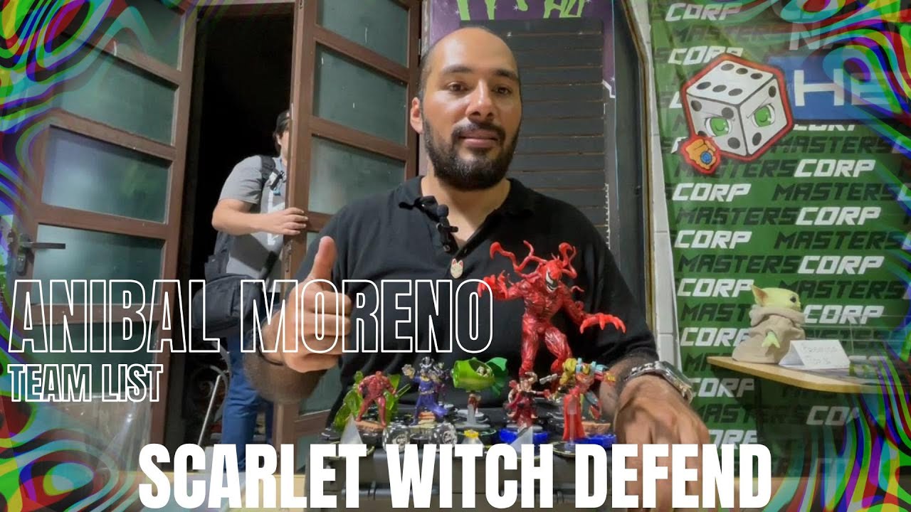 HEROCLIX TEM LIST - TOP 4 "ROC MEXICO CITY" ANIBAL MORENO - SCARLET ...