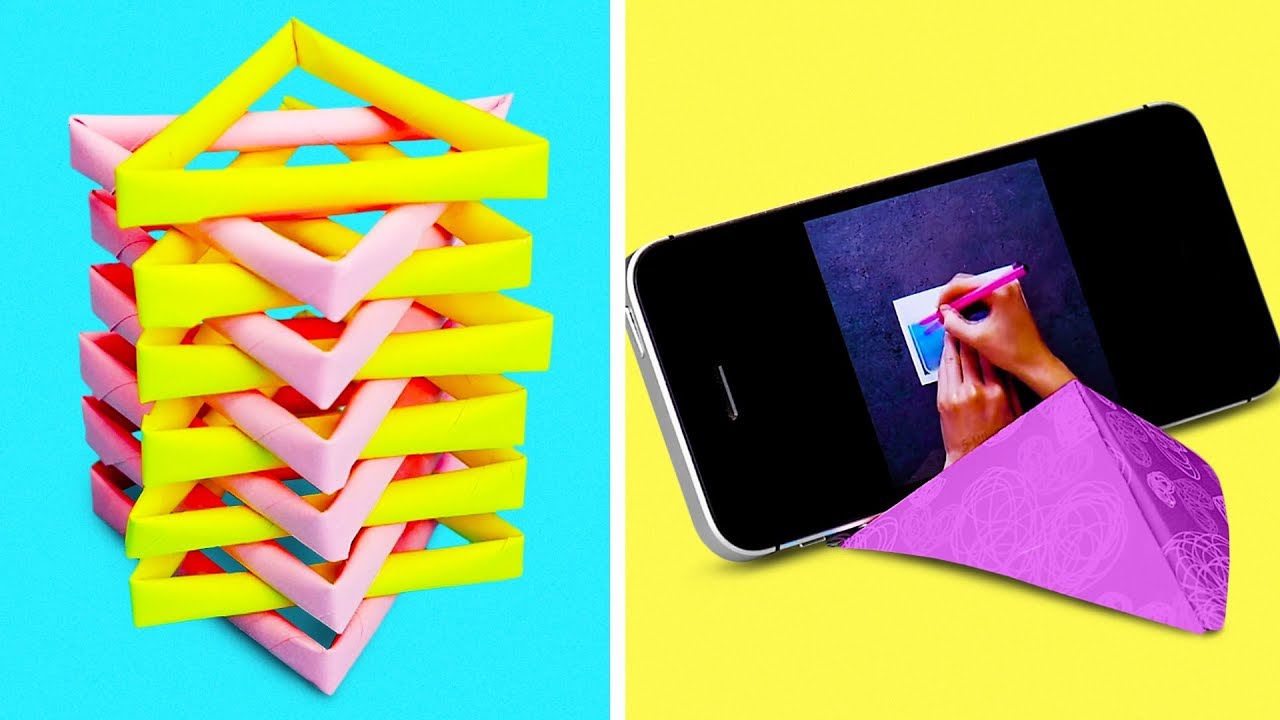 24 FUNNY CRAFTS TO PUMP UP YOUR MOOD - YouTube