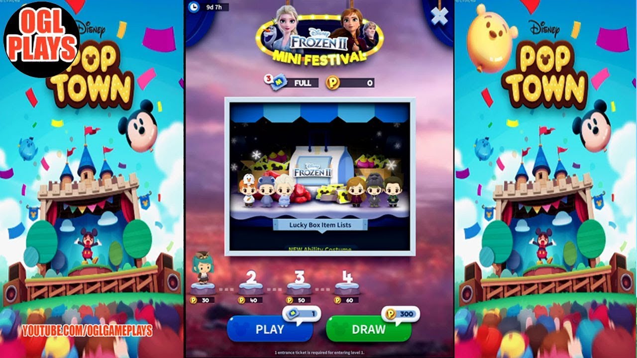 Disney POP TOWN - Frozen 2 Mini Festival Event Gameplay (Android IOS ...