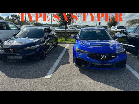 TYPE R VS TYPE S #typer #civictyper #types #acura #honda #jdm #boosted ...