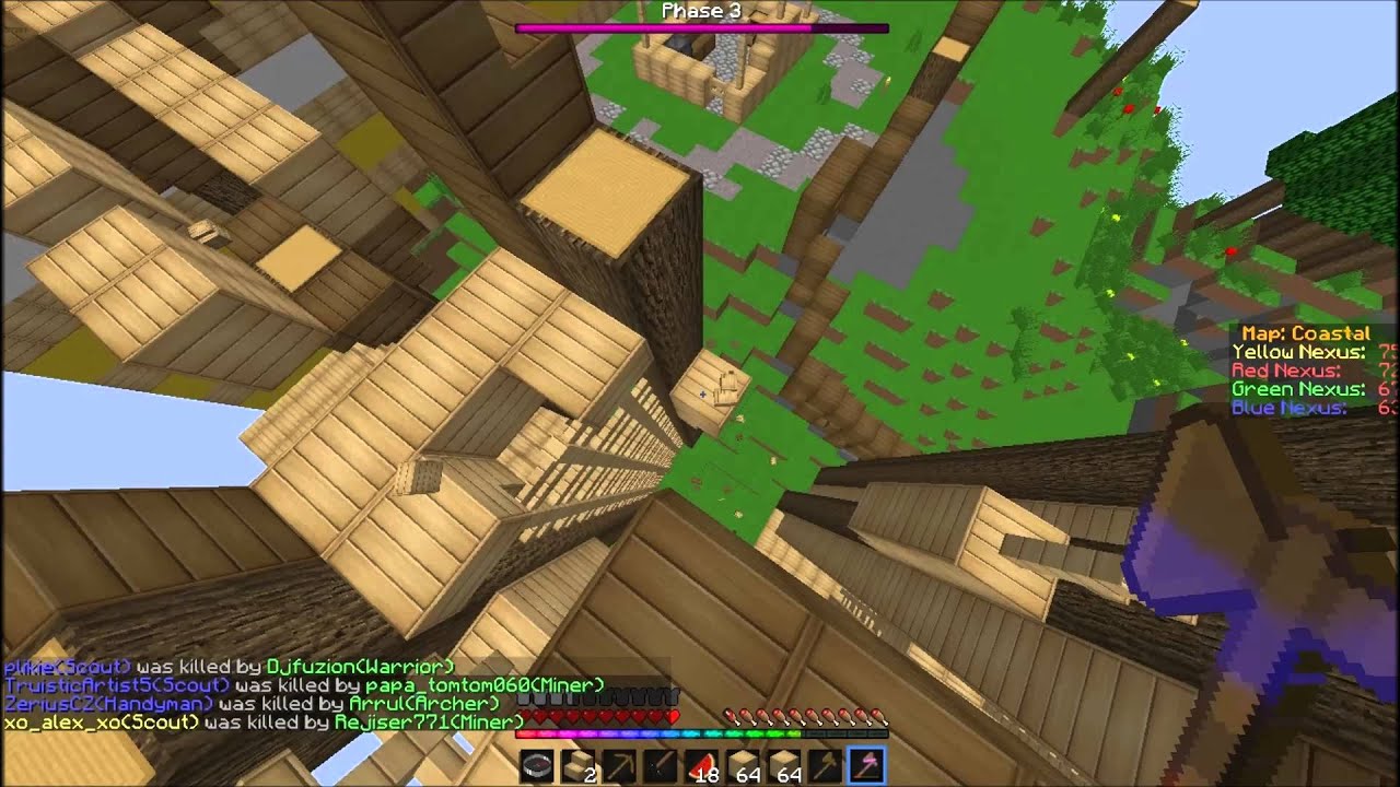 annihilation full game #5 building defence - YouTube