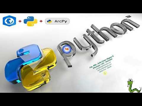 13 Programación de PYTHON en ARCGIS PRO - ARCPY - YouTube