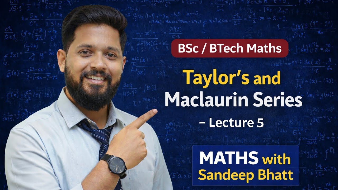 Taylor & Maclaurin Series Part 5 | log sin x, sec x, log(1+sin x) | B ...