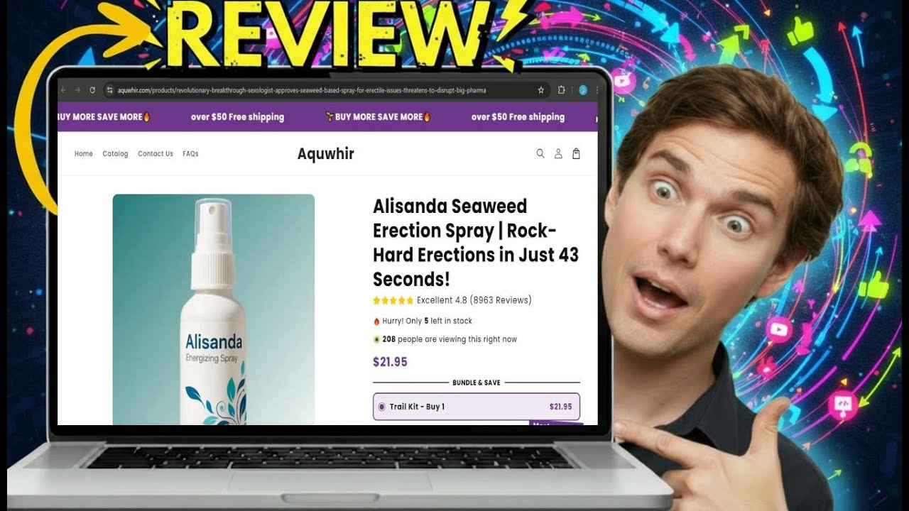 Alisanda Seaweed Erection Spray Review 2026: The Truth Exposed - YouTube
