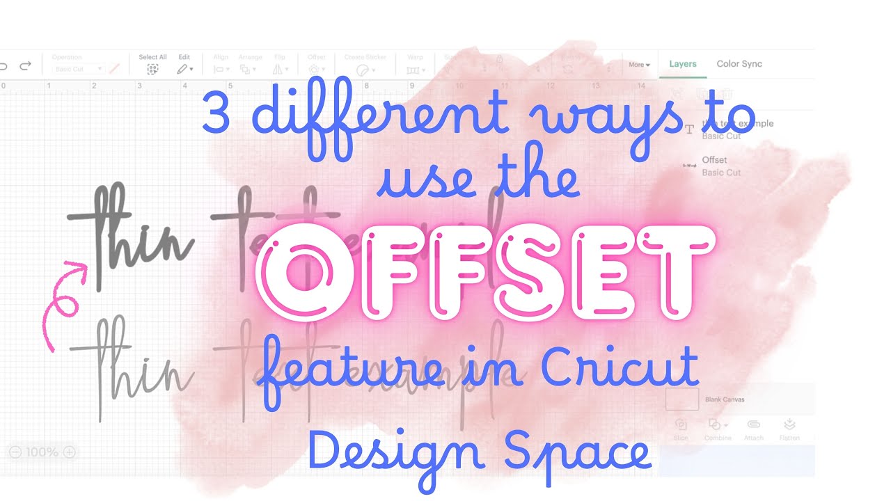 Cricut Design Space Offset Tool Explained: Tips and Tricks for ...