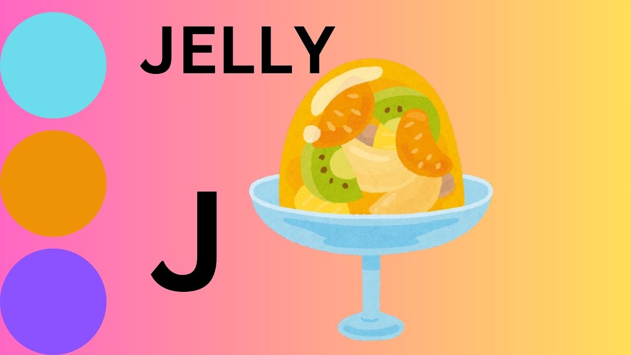 J for jelly ABC. CARTOONS FOR KIDS - YouTube