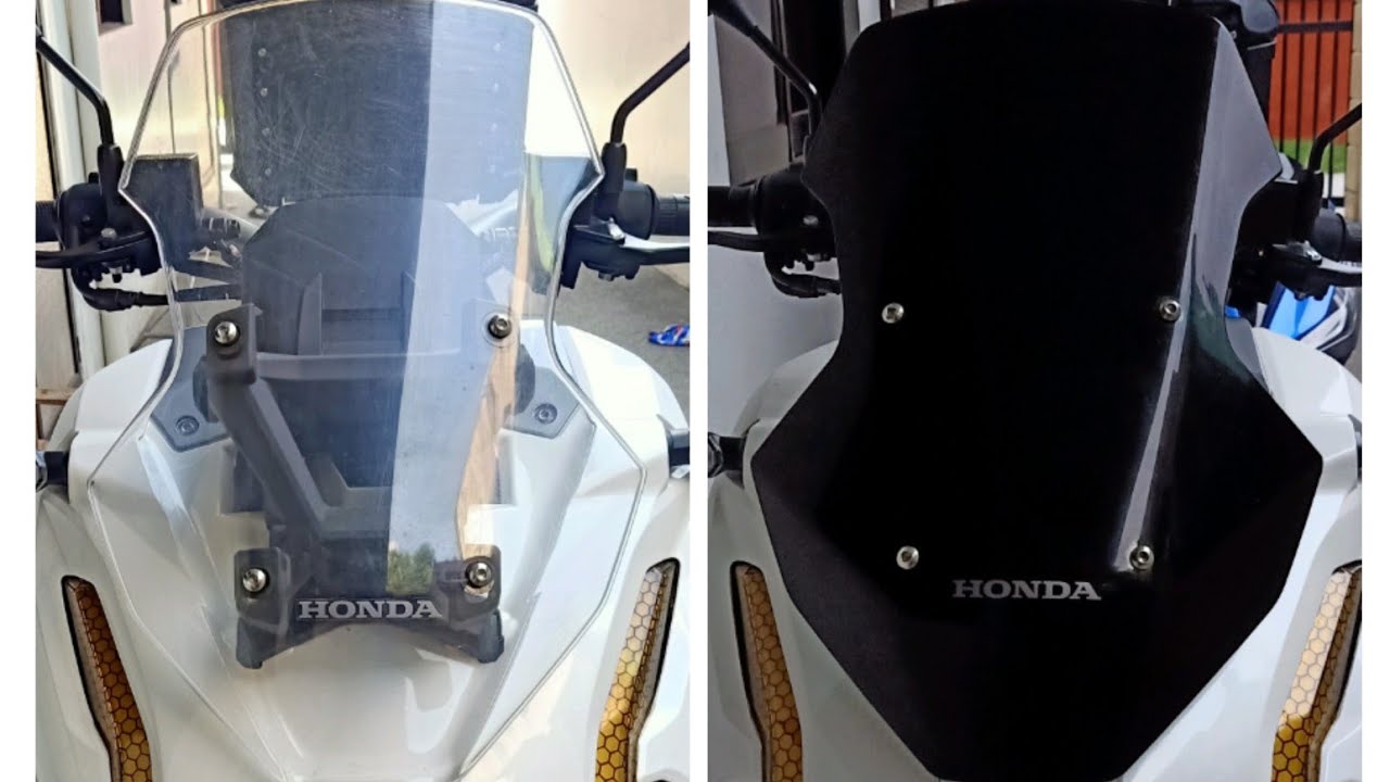 ADV150 Windshield D.I.Y From Stock to Painted. ANG GANDA😱 - YouTube