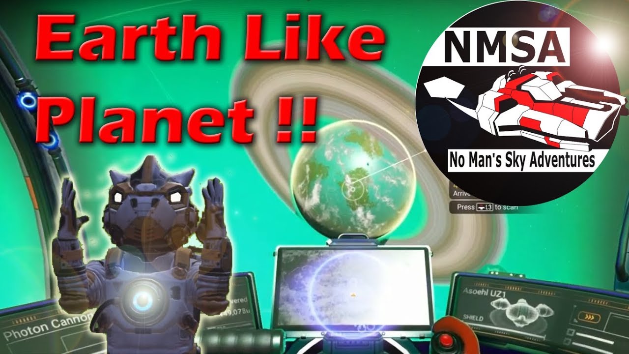 NMSA | No Man's Sky Adventures | Earth like planet found | NMS BEYOND ...
