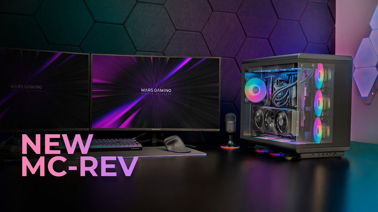 Upgrade your setup with the MC-REV Gaming Case: Reversed Flow + ARGB ...